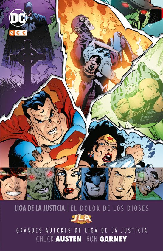 ‘Liga de la Justicia. El dolor de los dioses’, de Chuck Austen y Ron ...