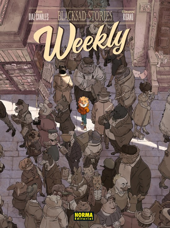 ‘Blacksad Stories. Weekly’, de Juan Díaz Canales y Giovanni Rigano ...
